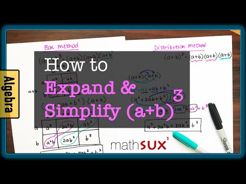 Algebra 2: Binomial Cubic Expansion – MathSux^2