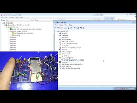 Create Install ESP32-S2 Windows 7 Native USB CDC VCP Serial Port Driver Part 2: Compatible Ids ...