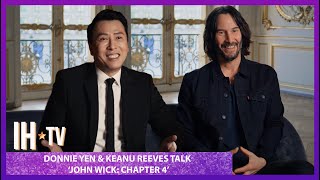 Keanu Reeves & Donnie Yen Interview - John Wick: Chapter 4 (2023)