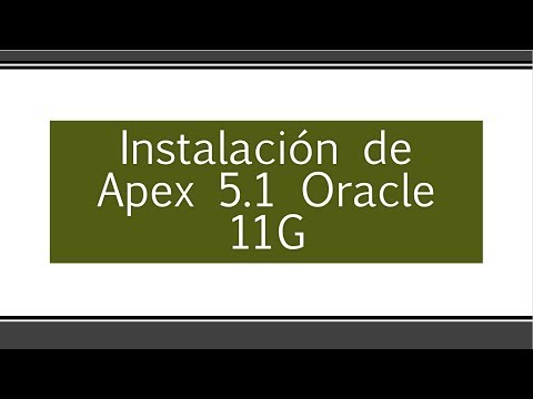 Install and Configure Oracle Application Express Apex 5.1.1,5.x with Embedded PL/SQL Gateway – A ...