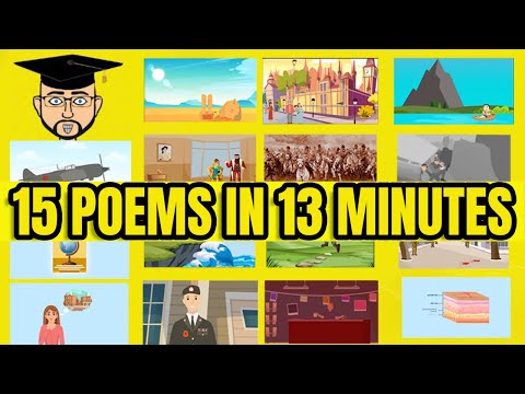 Poetry recap video – all poems in under 15 mins – Mrs Marshall GCSE ...
