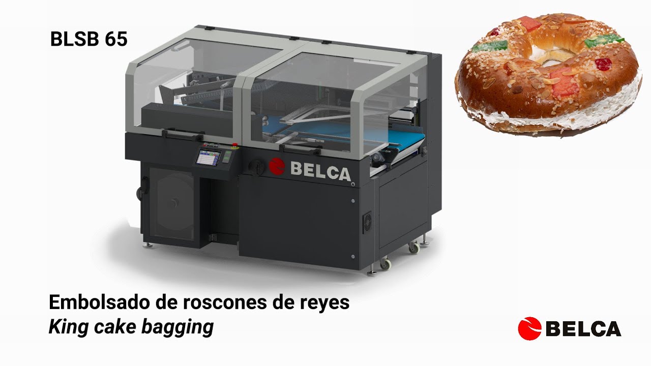 King cake bagging with automatic wrapper BLSB 65 - BELCA