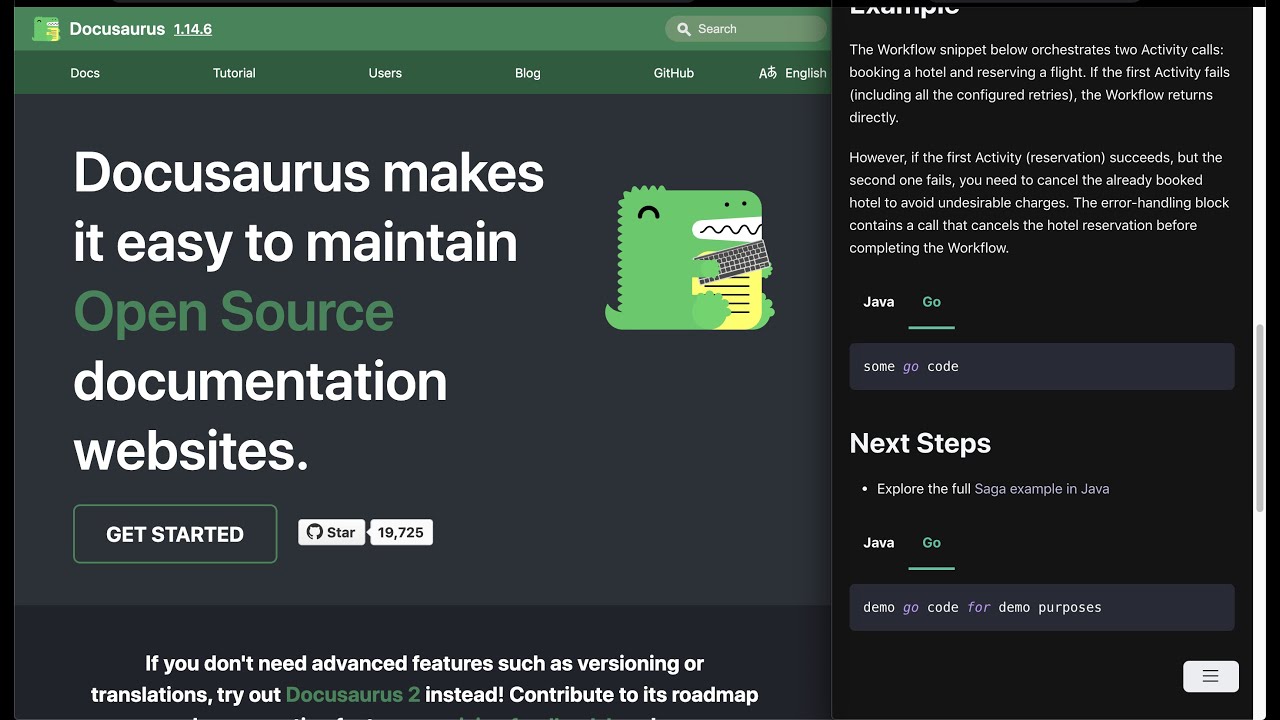 How to Sync Multilingual Code Block Tabs in Docusaurus v2