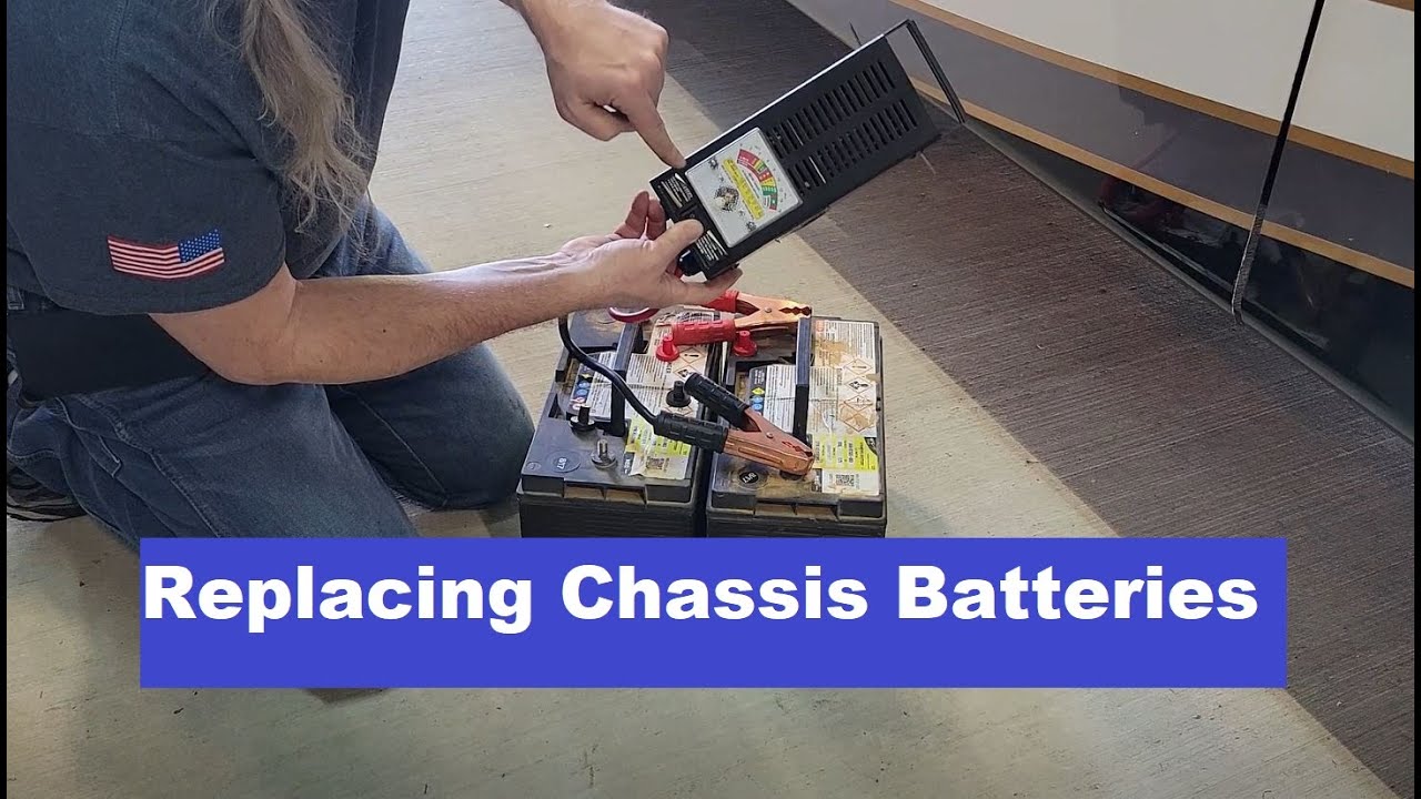 Replacing Chassis Batteries on Jayco Seneca