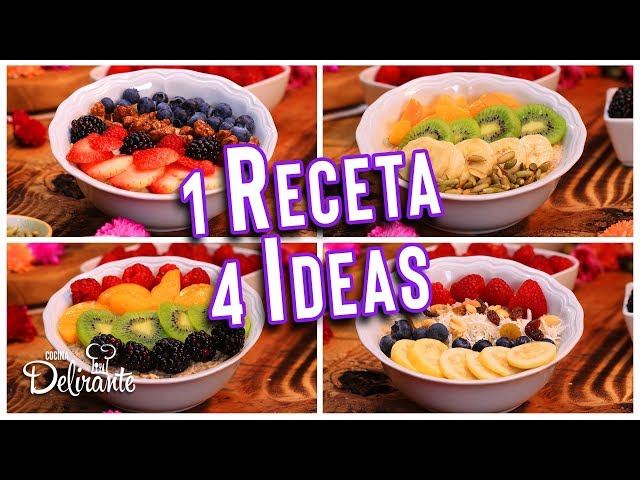 Deliciosos bowls para desayunar: recetas que no son solo avena