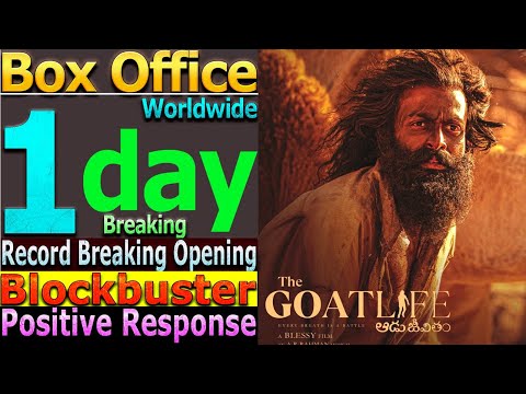 The Goat Life 1st Day Total Worldwide Box Office Gross Collection