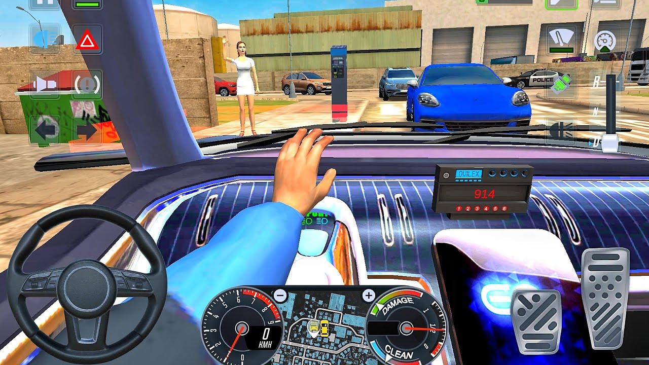 New Taxi Driver 2026 - Supercar Taxi Passenger Car Driving in Miami City - Car Game Android Gameplay