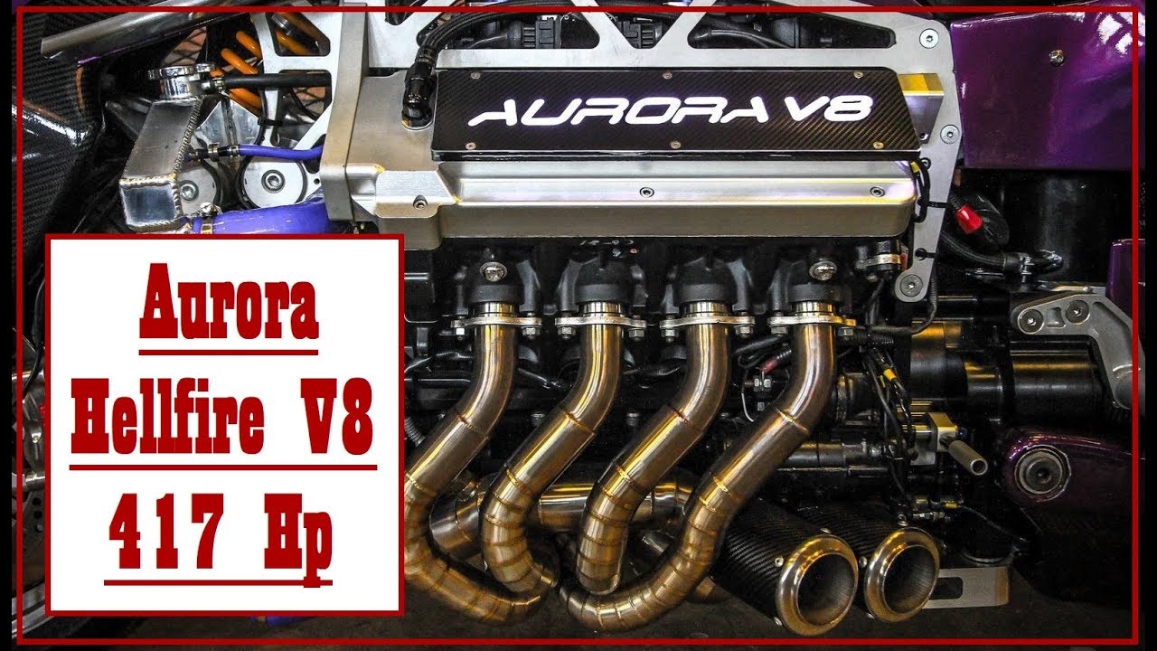 Ultrabike Aurora Hellfire OZ26 V8 engine sound