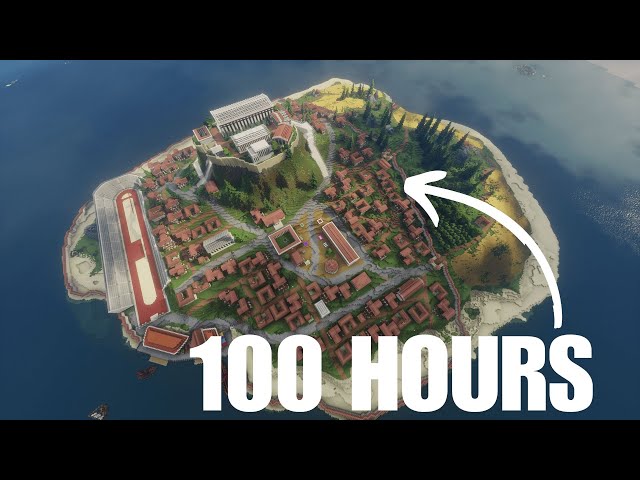 Fictional Greek City of Hermia Minecraft Map