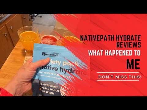 NativePath Hydrate Reviews 2025: 30 Days later – What Happened to me Nativepath Hydrate Stick packs