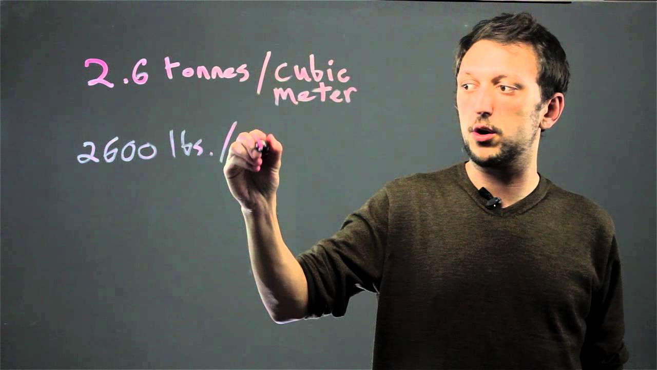 How to Convert Asphalt Tons to Cubic Metres : Tools for Math Success