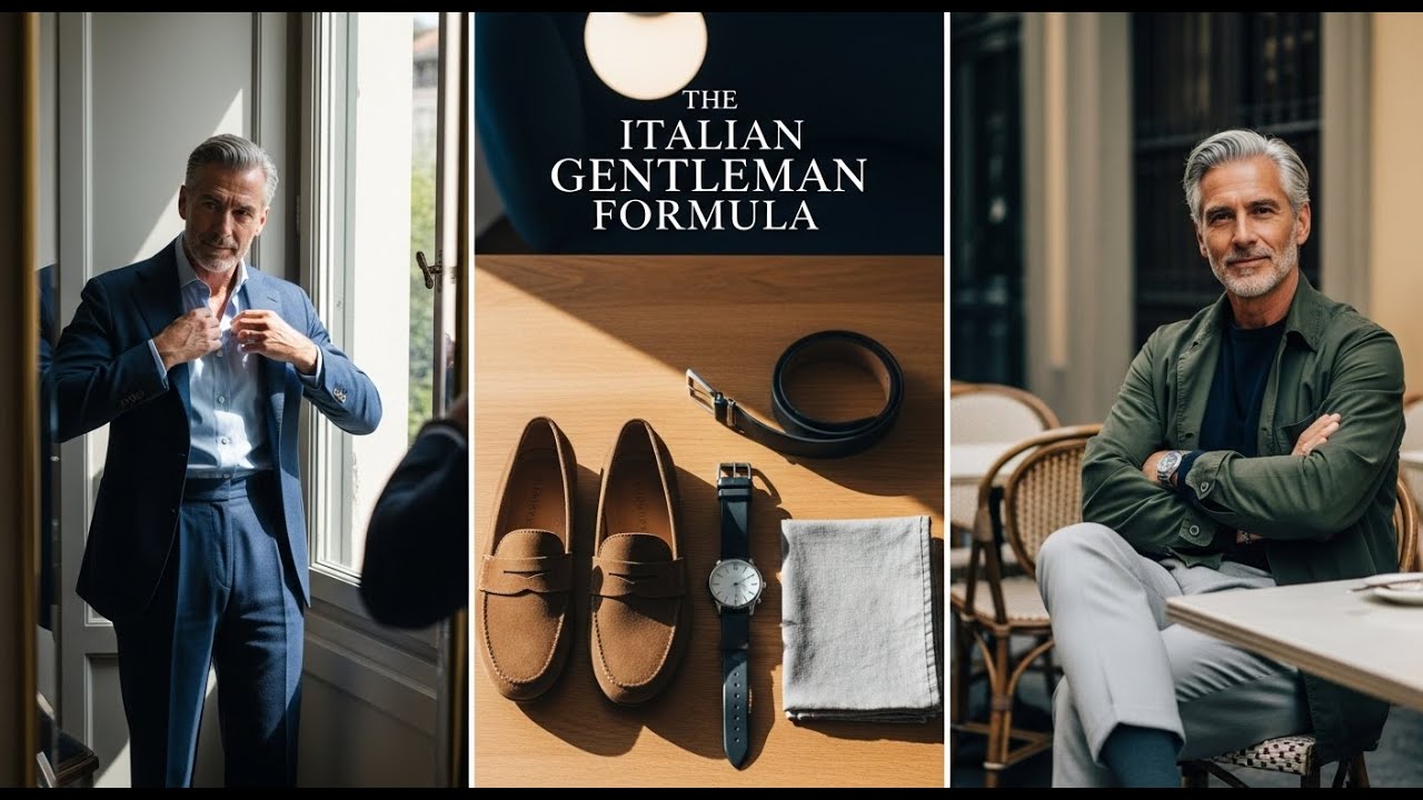 How to Dress Like an Italian Gentleman Over 50 | Quiet Luxury Made Simple