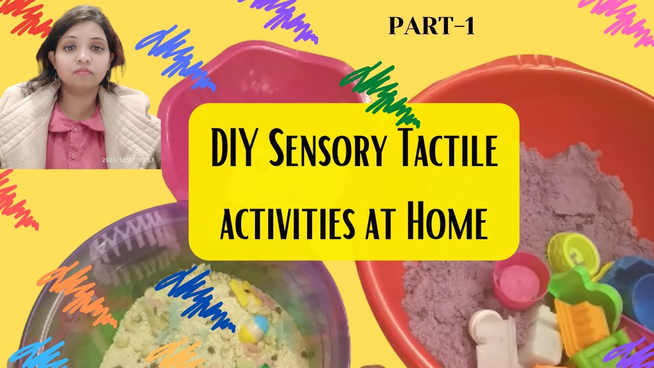 DIY Sensory Tactile Activities at Home Part-1| Sensory Tactile Activities |Autism