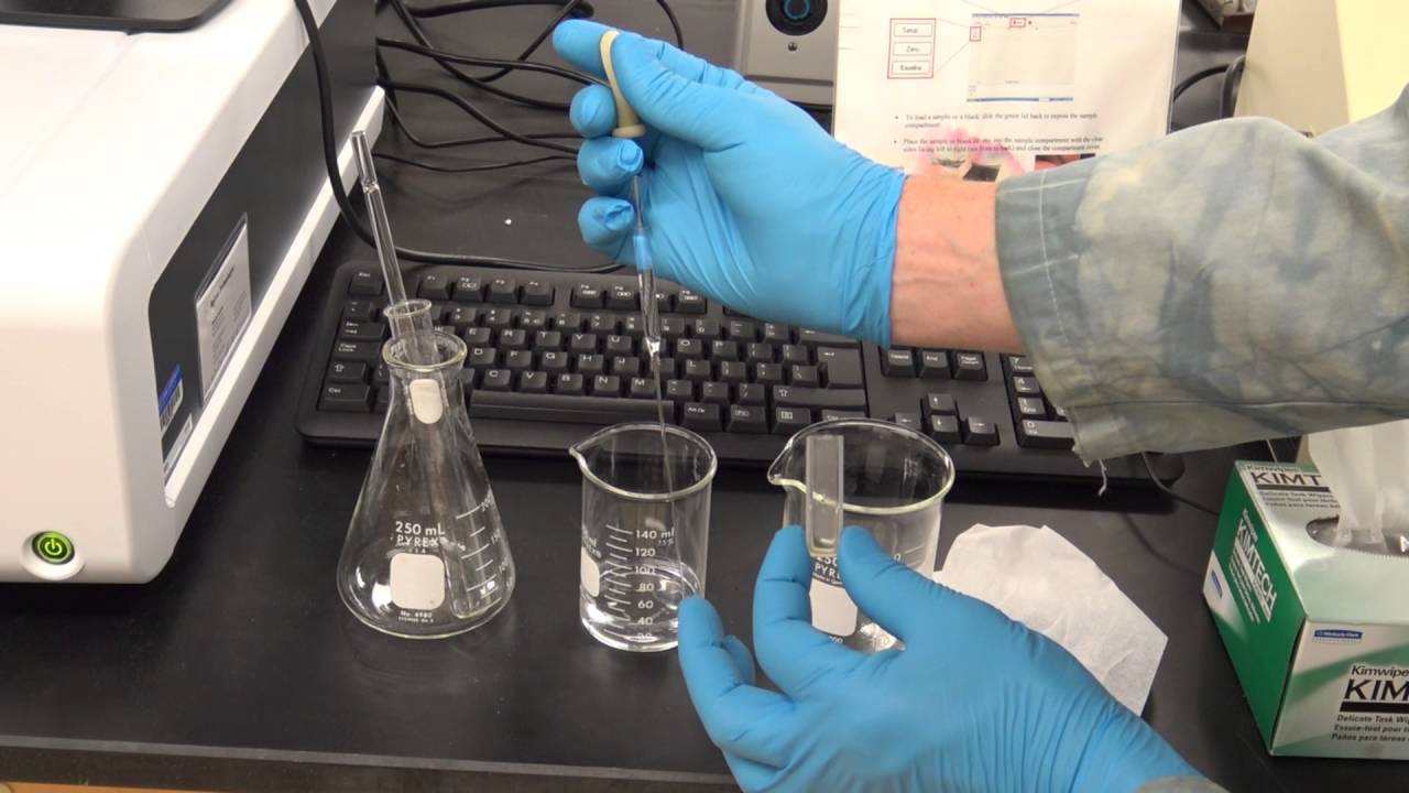 UV-visible Spectroscopy Demonstration