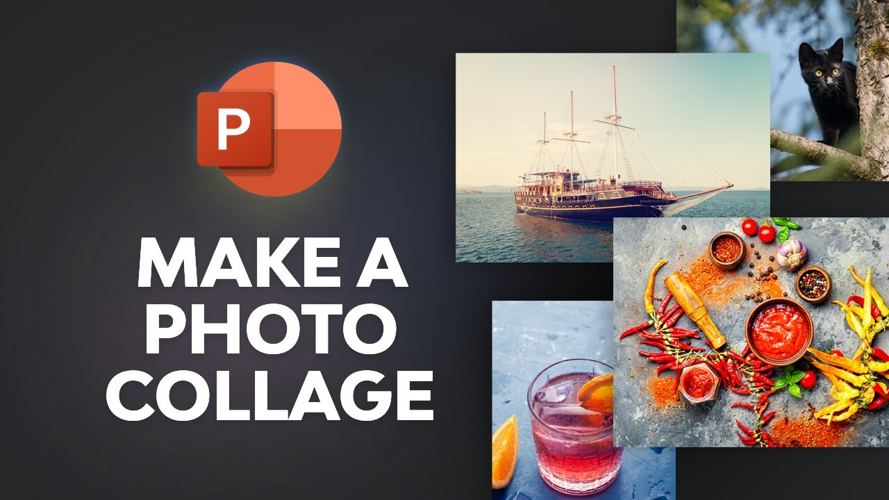 How to Make a Photo Collage in PowerPoint Presentations