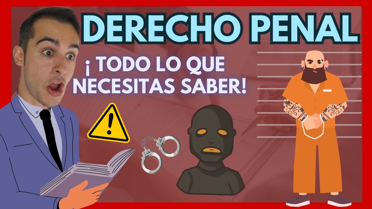 💥 DERECHO PENAL ¿Qué es?【Todo EXPLICADO en Materia Penal】