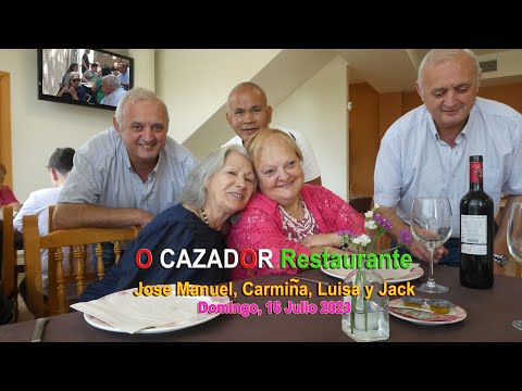 Sunday Lunch with Jose Manuel and Luisa in O Cazador Restaurante