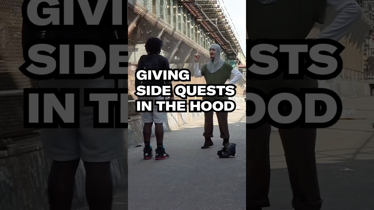 GIVING SIDE QUESTS IN THE HOOD CENSORED
