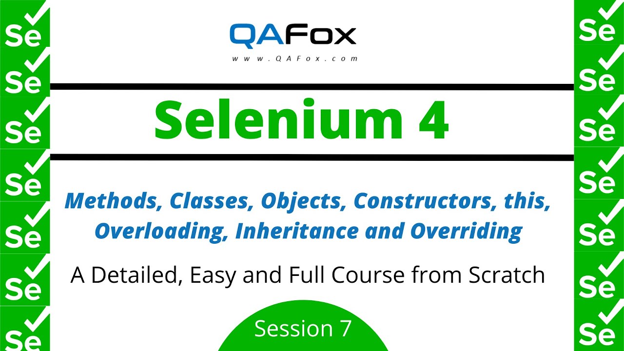 Methods, Classes, Objects, Constructors, this, Overloading, Inheritance & Overriding (Session 7)
