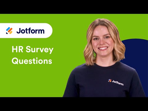 30 essential human resources (HR) survey questions | The Jotform Blog