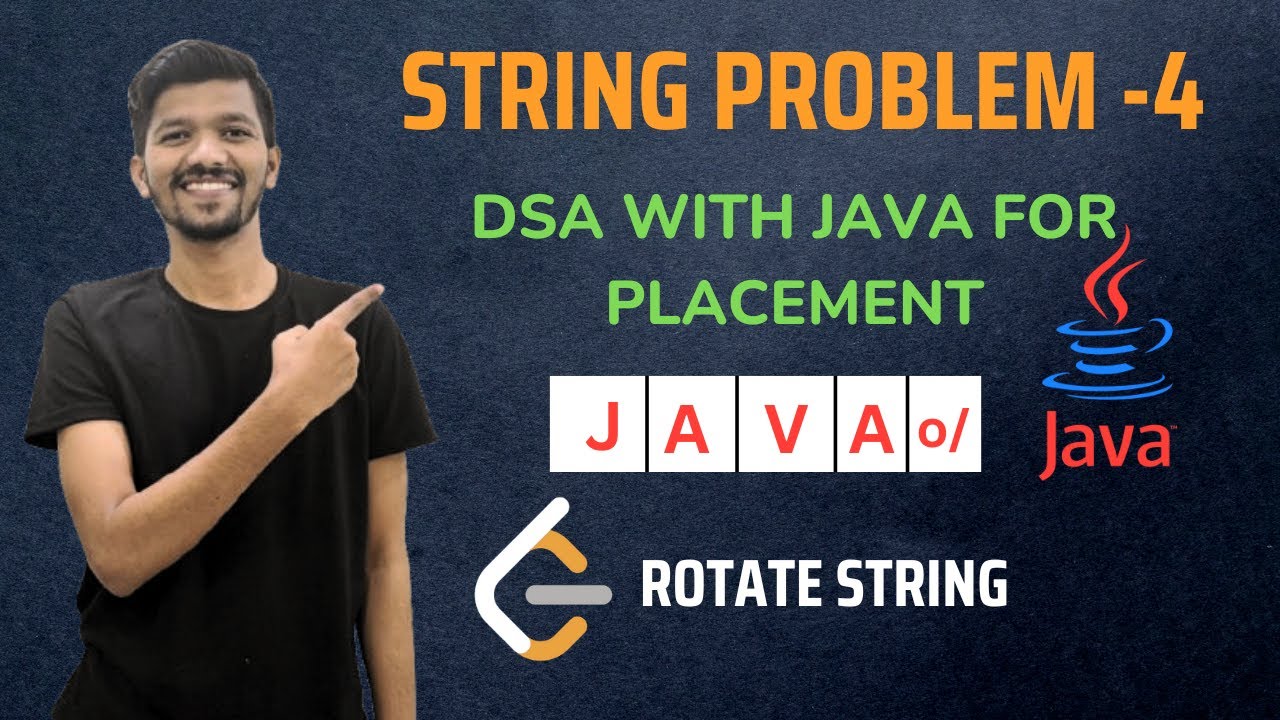 Leetcode Rotate String Java | DSA + JAVA