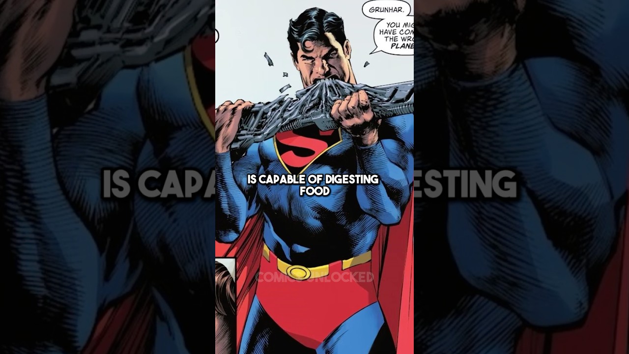 How Does Superman Poop & Pee?