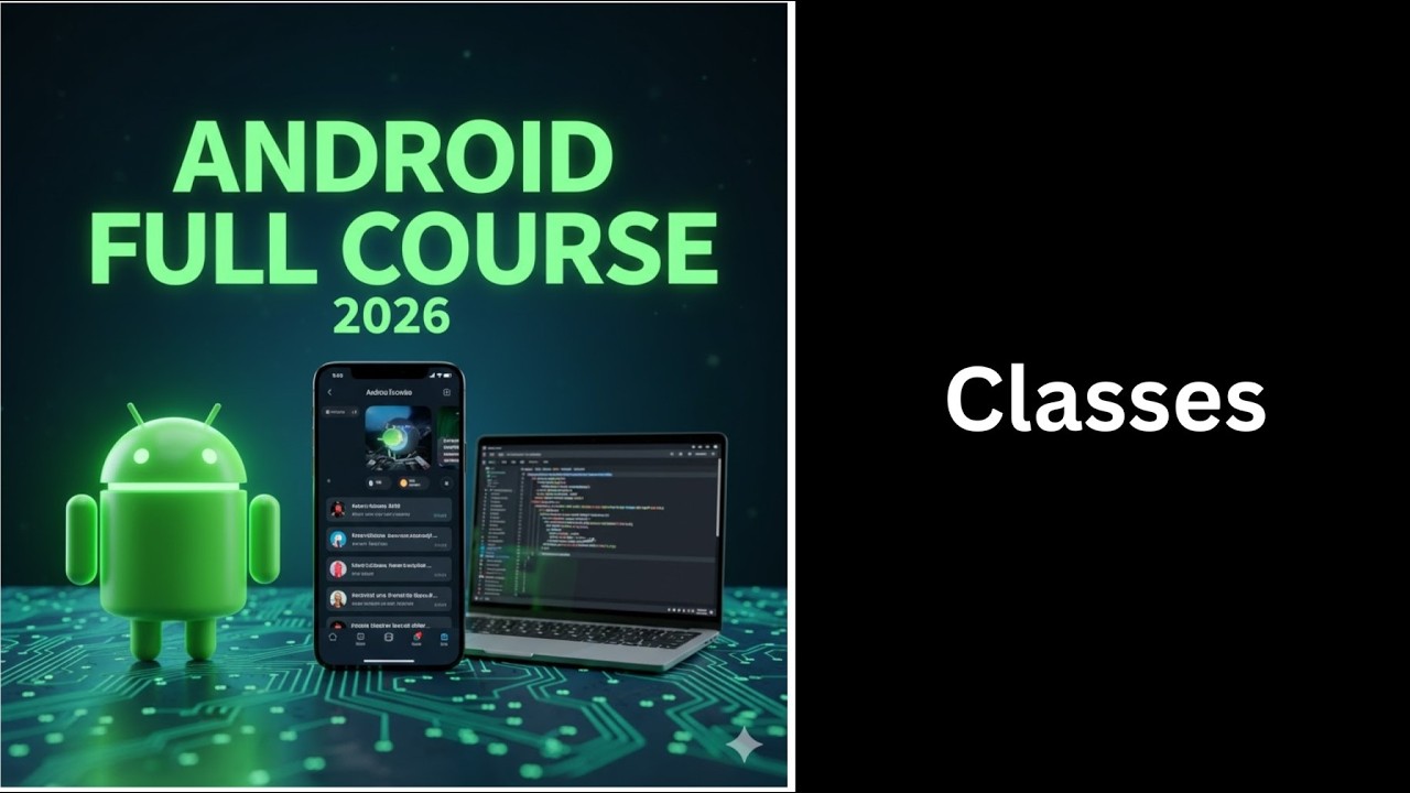 Classes in Java Explained | OOP Basics | Complete Android Course (40)