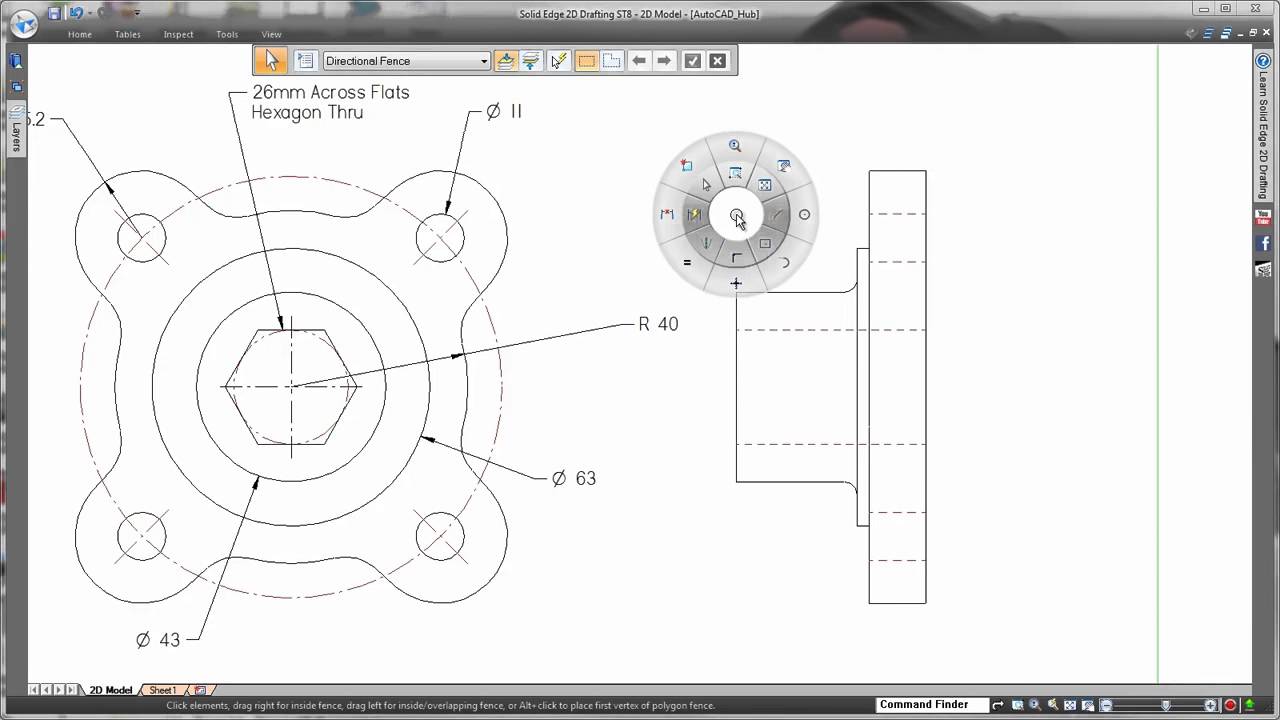 Solid Edge ST8 - Free 2D Drafting