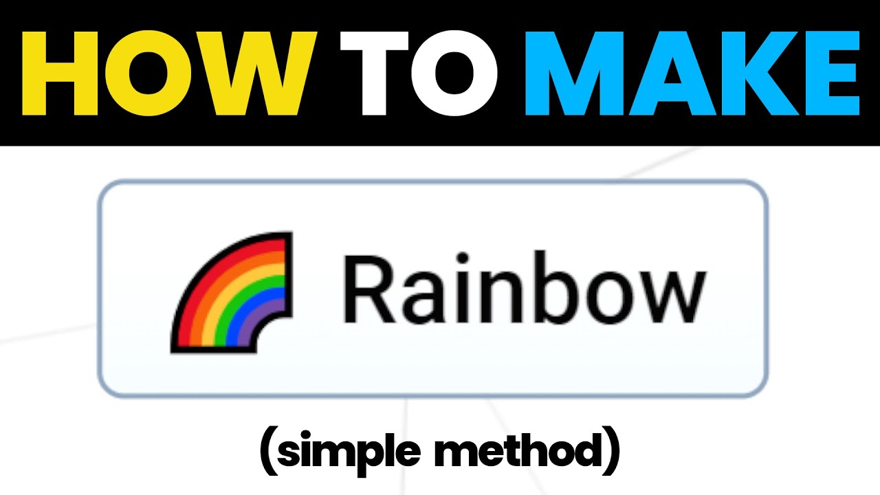 How to Make a Rainbow in Infinite Craft - Simple Guide