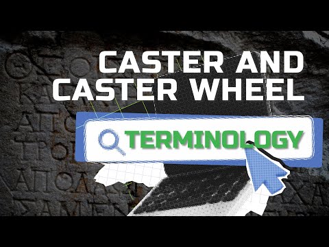 Caster & Caster Wheel Terminology Explained | Key Parts of Industrial & Commercial Casters