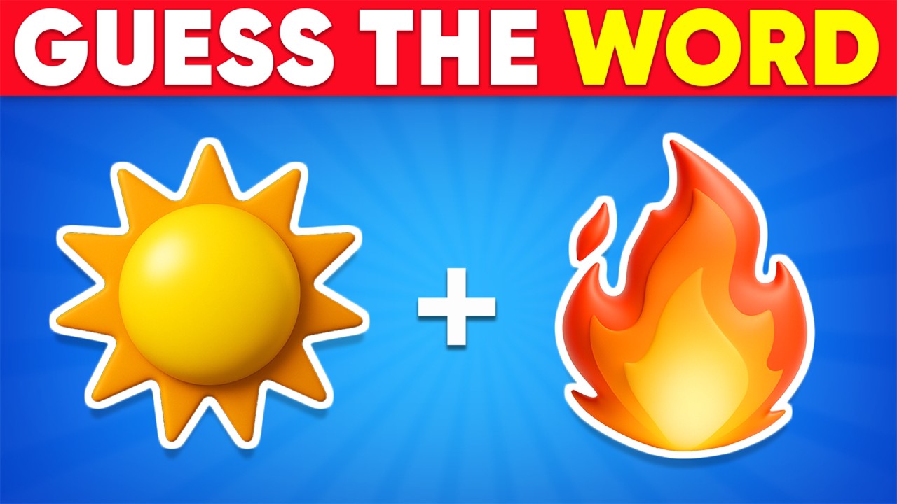 Guess The WORD By Emojis? 🤔💡 Fun Emoji Quiz Game 2026 | Quiz Diver