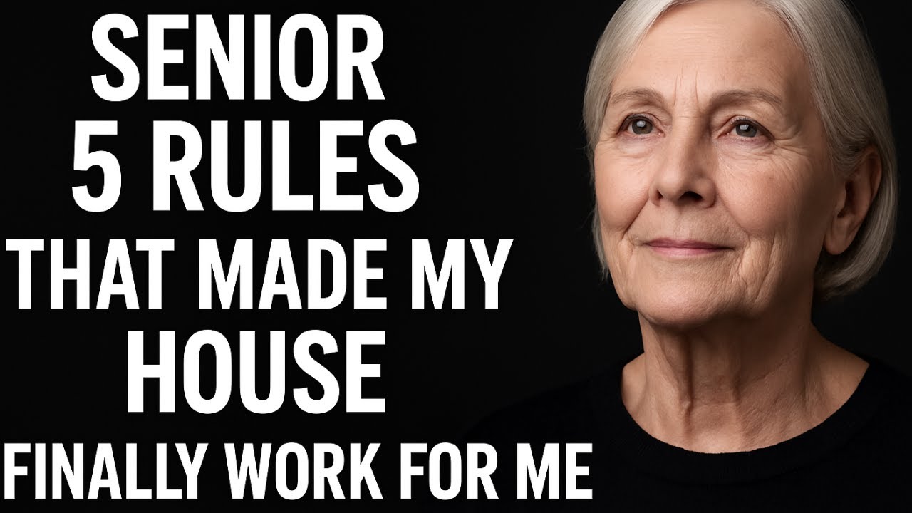 Senior 5 Rules That Made My House Finally Work for Me