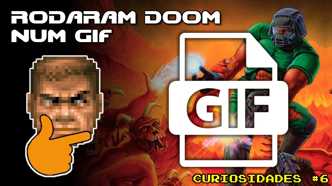Rodaram Doom num arquivo .GIF