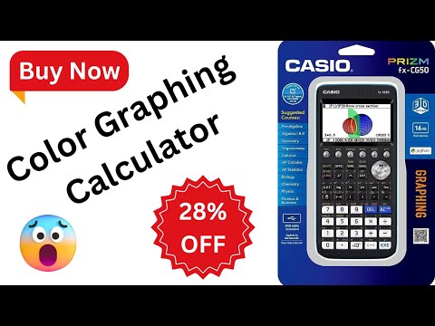 Casio PRIZM FX-CG50 Color Graphing Calculator Review - Transform Your Math Game! |