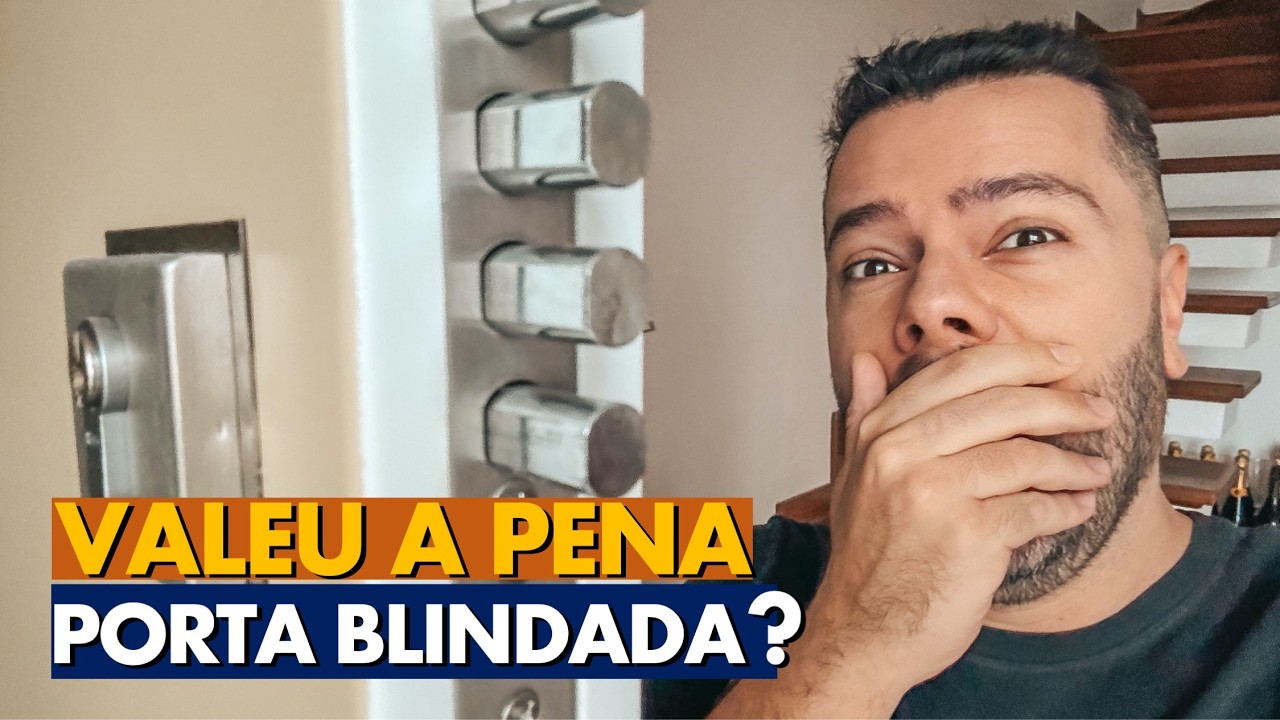 COLOQUEI PORTAS BLINDADAS NO APARTAMENTO - Lucas Amadeu