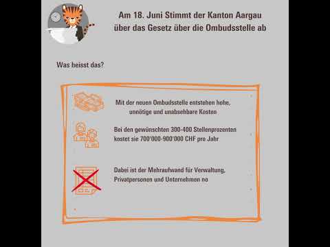 Wieso sollten Sie am 18. Juni Nein zur kantonalen Ombudsstelle sagen? (4/4)