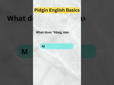 π³π¬ Can You Guess This Pidgin English Phrase? π€π₯ #Shorts #nigeria #english #pidgin