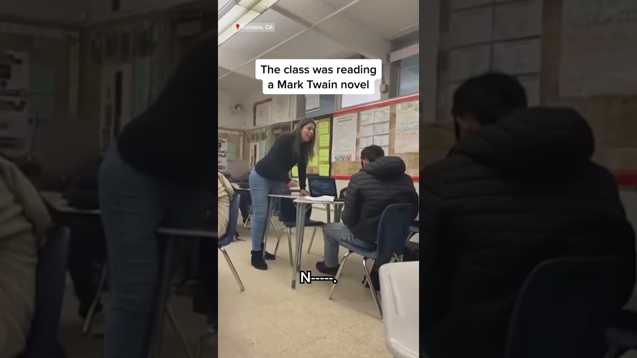 #California teacher repeatedly says n-word in #class