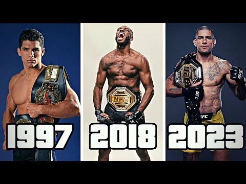 UFC Light Heavyweight Champions From 1997 - 2023