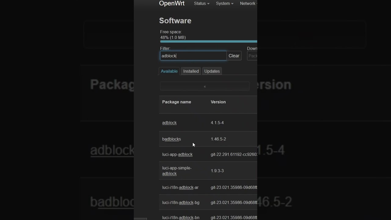 Adblock for your ENTIRE network - openwrt #shorts