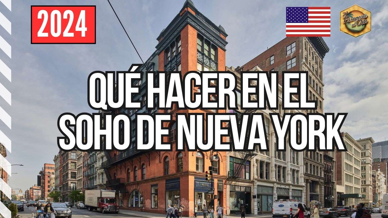 🇺🇸 What to do in New York's SOHO 🗽 FREE [2024] USA ✅ United States [4K] The coolest neighborhood