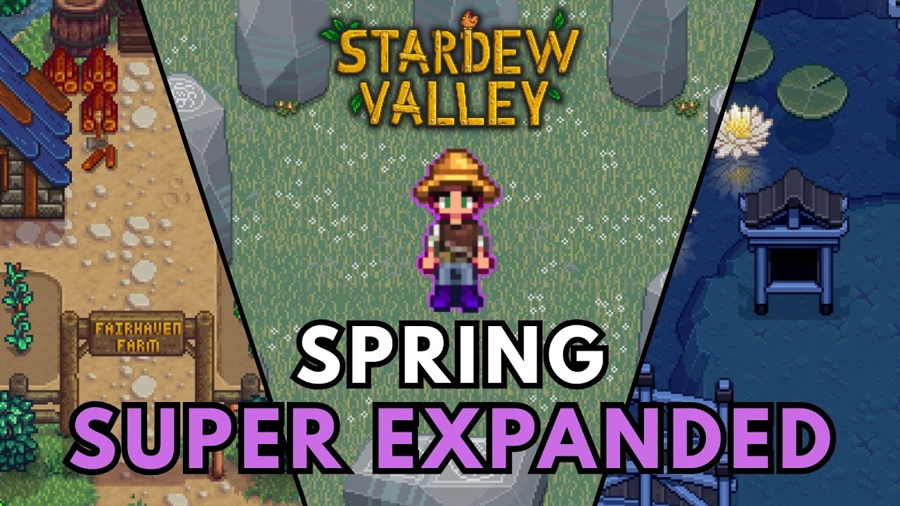 I Spent an Entire Season in Super Expanded Stardew Valley