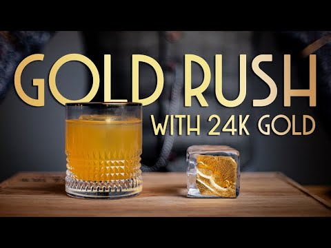 24k Gold Rush by Kevin Kos | Cocktail Explorer