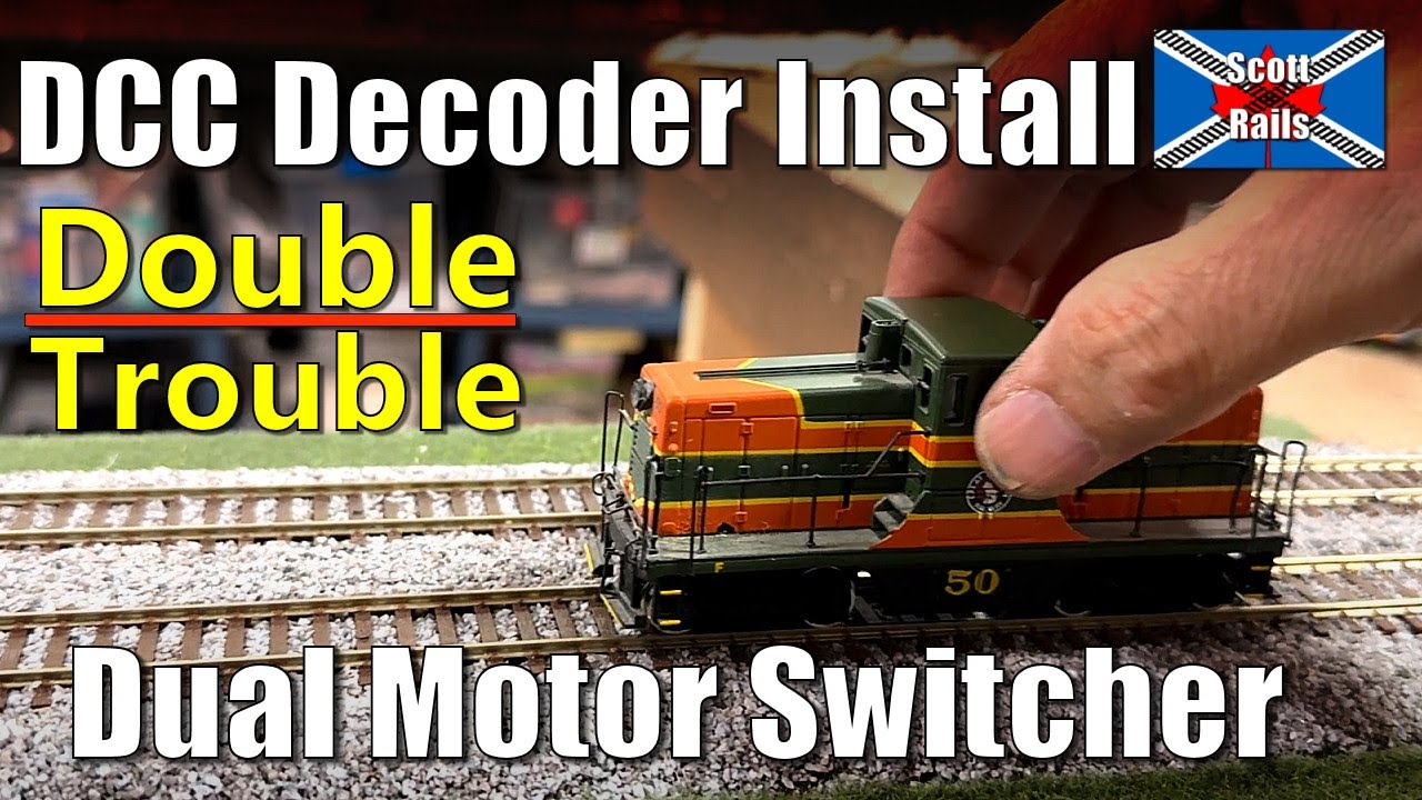DCC Decoder Install - Bachmann Spectrum GE 44-Ton Switcher