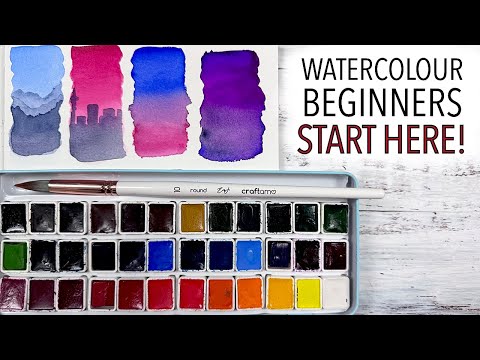 So You've Decided To Take Up Watercolour? What NOW?