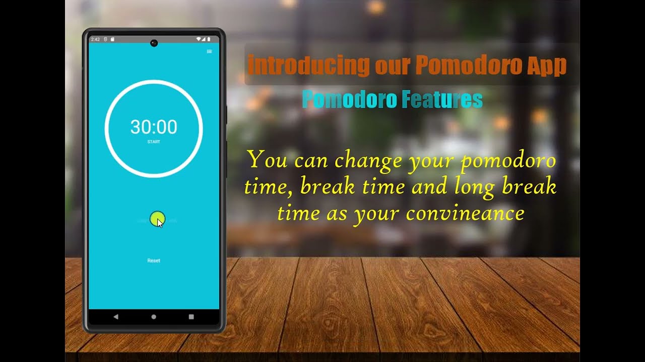 Pomodoro Focus Timer App