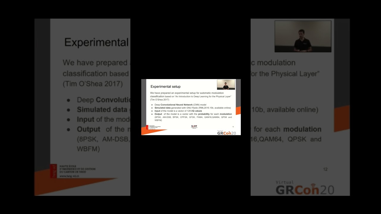 Automatic Modulation Classification using DL