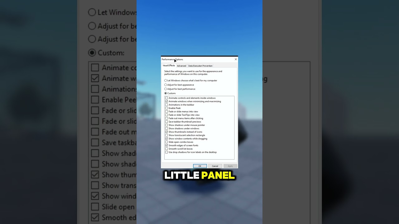 This Setting Is KILLING Your FPS 🔧🔥 ||  #roblox #fps #tutorial #tips #tech #boost #quick #simple