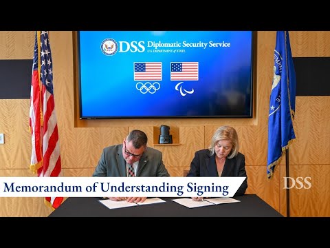 Paris 2024 Olympic & Paralympic Games Memorandum of Understanding Signing