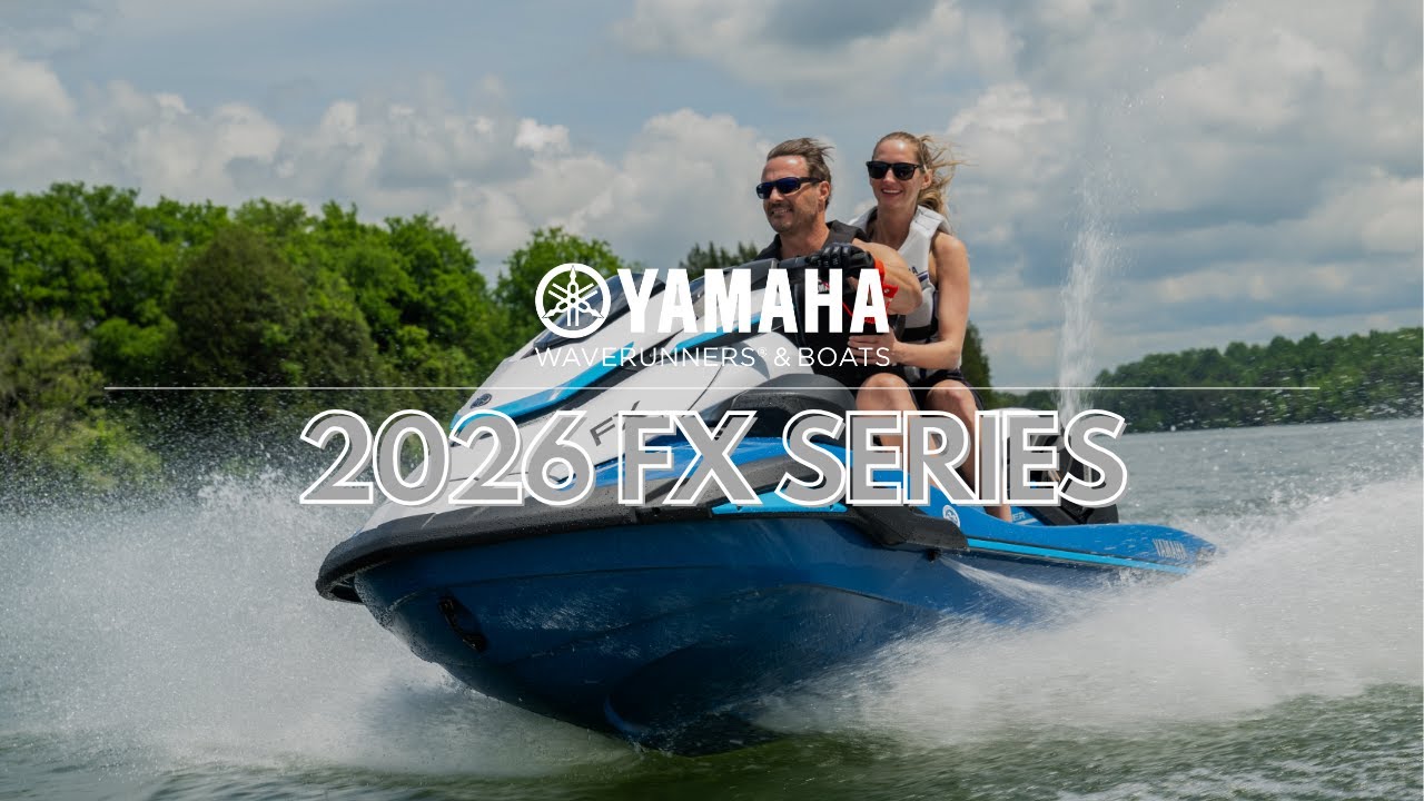 Yamaha's 2026 FX Series WaveRunners